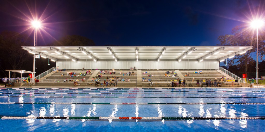 Lawnton Aquatic Centre Grandstand - idec Solutions